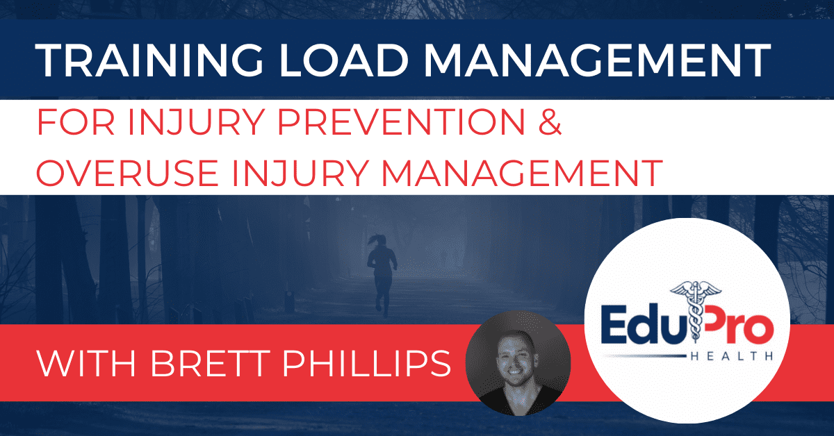 Training Load Management for Injury Prevention and Overuse Injury ...
